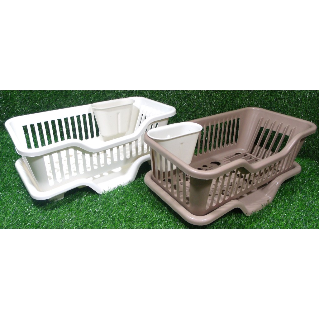 Plastic Drainer Holder Kitchen Dish Bowl Plate Drying Utensils Rack ...