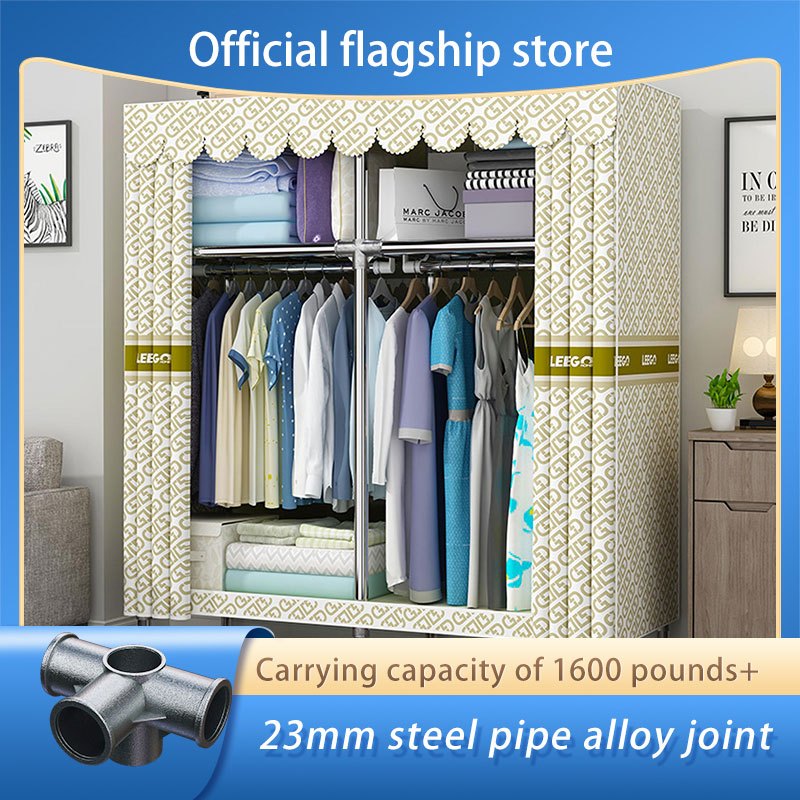 Big size!Cloth storage wardrobe Storage Cabinets | Shopee Philippines