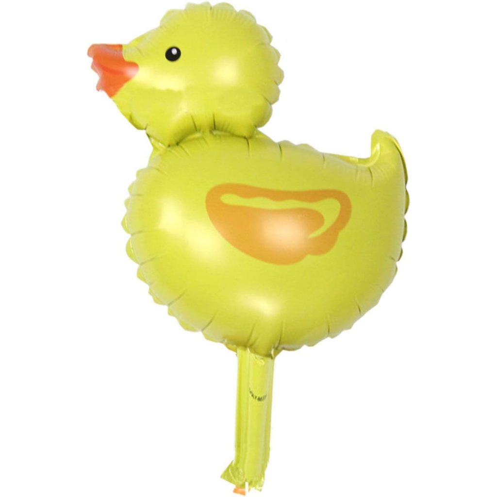 Duck Farm Animal Balloon Rubber Ducky Shape Foil Balloons for Duck ...
