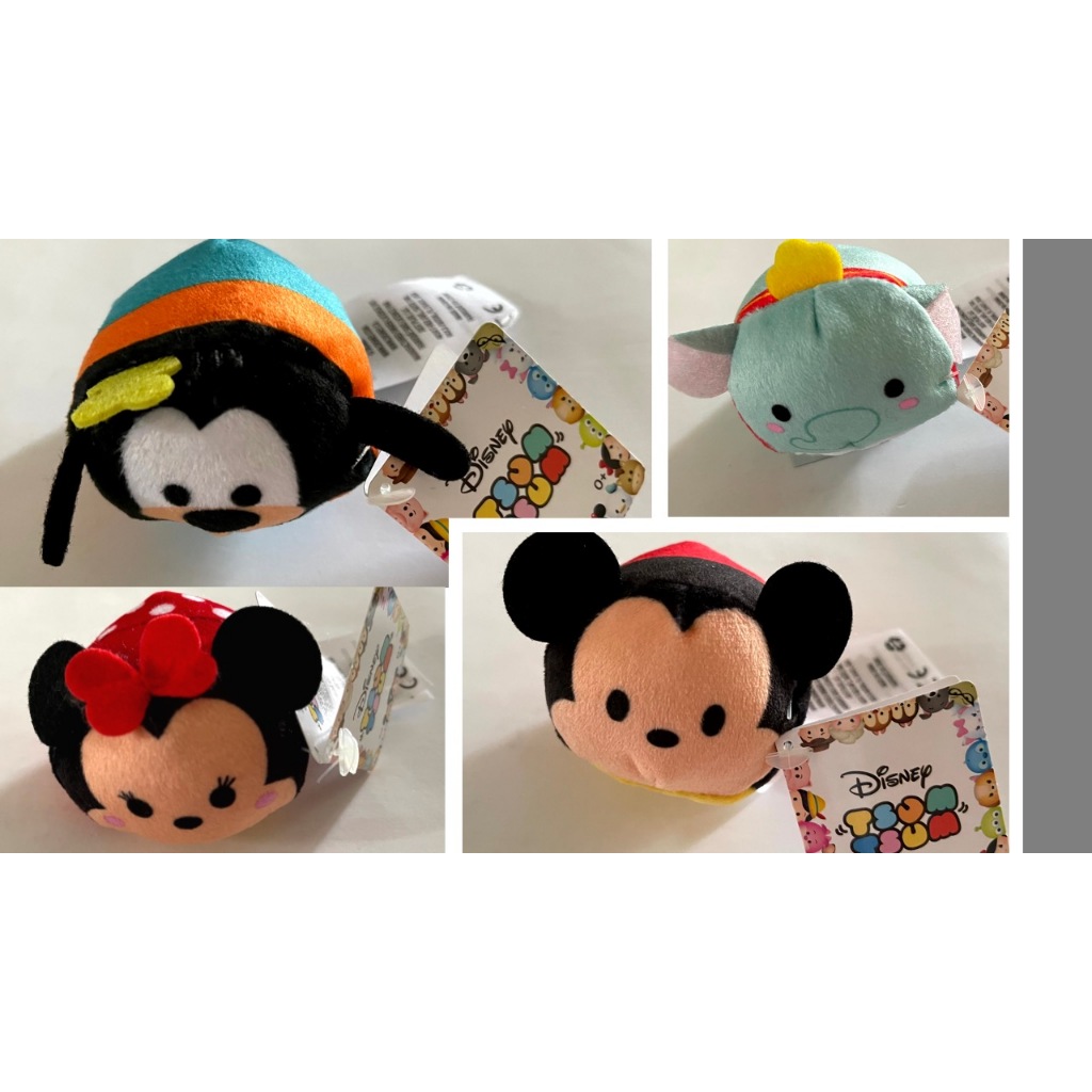 Disney Tsum Tsum - Mickey Mouse, Minnie Mouse, Dumbo & Goofy | Shopee ...