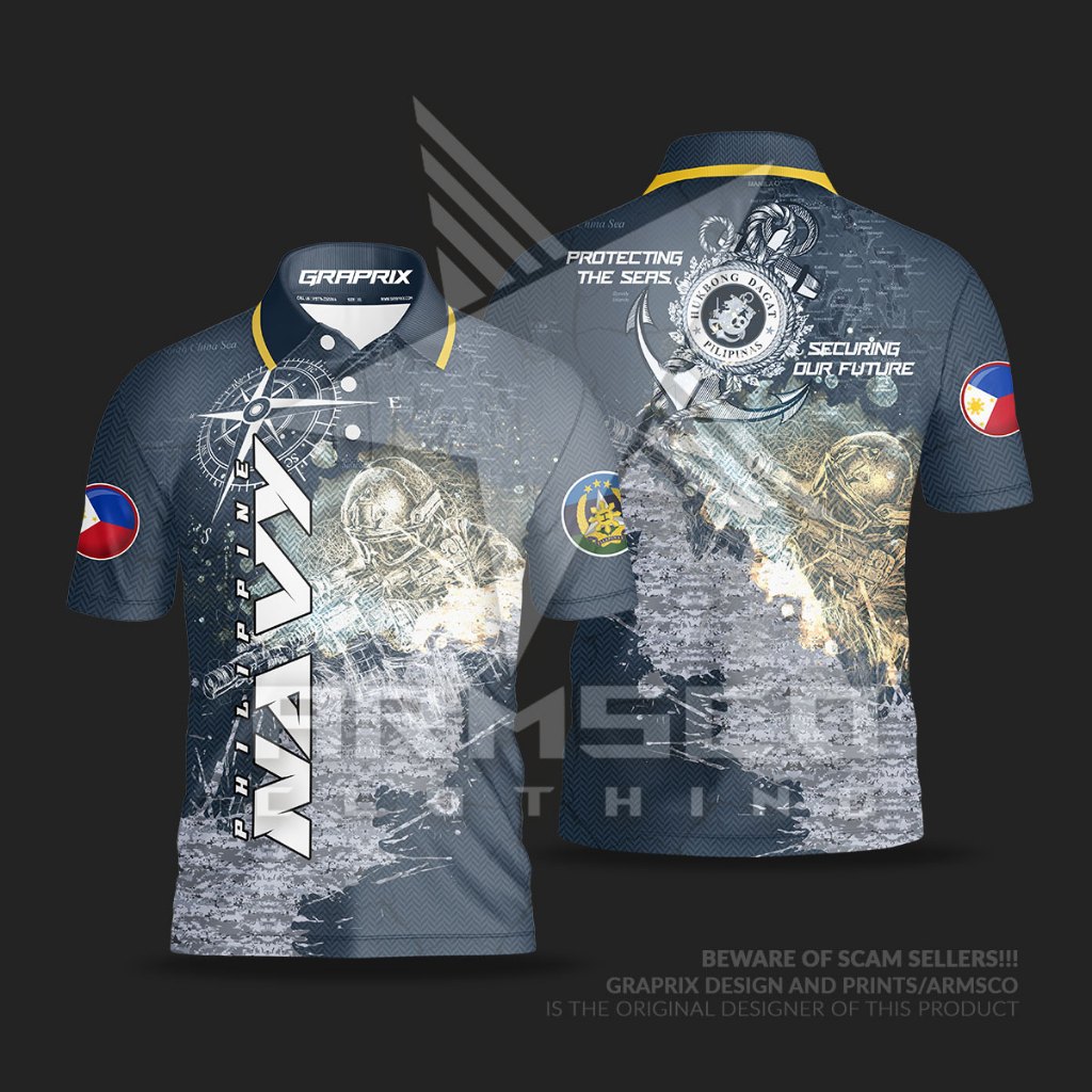 Navy V3 Full Sublimation Polo Shirt: Dive into Style with All-Over ...