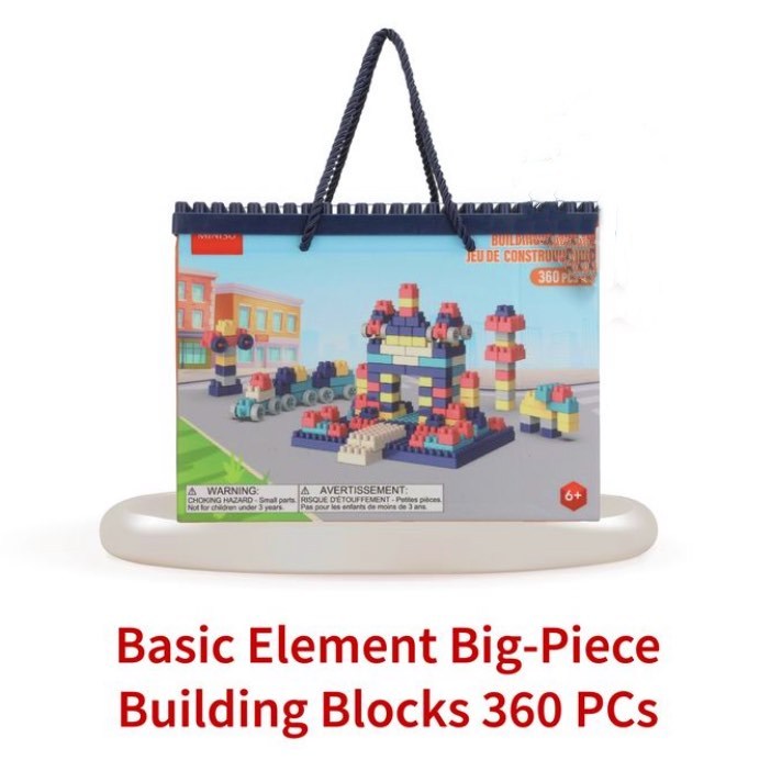️ Basic Element Big-Piece Building Blocks 360 PCS. ️by Miniso | Shopee ...
