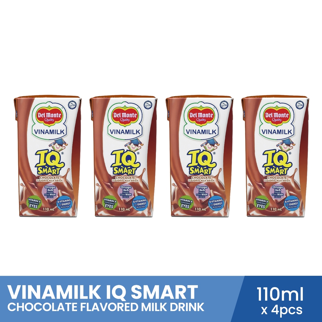 VINAMILK IQ Smart Choco 110ml x 4 pcs | Shopee Philippines
