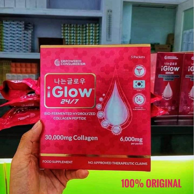 iGlow 24/7 & Serum Collagen Authentic ( EC PRODUCTS) | Shopee Philippines