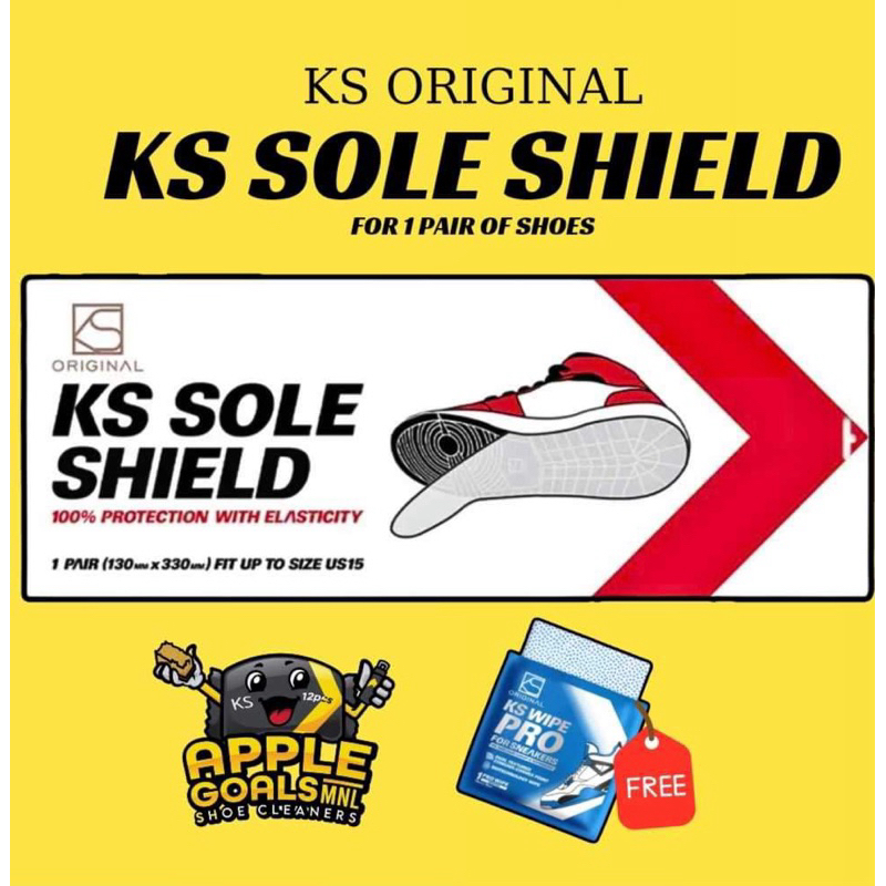 KS ORIGINAL KS SOLE SHIELD [FAST SHIPPING] PROTECTION FOR ALL KINDS OF ...