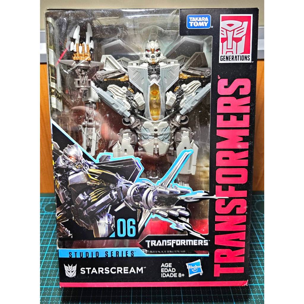 Transformers TF SS-06 Starscream Studio Series 06 TFTM Movie MV1 Voyager Class Star Scream ...