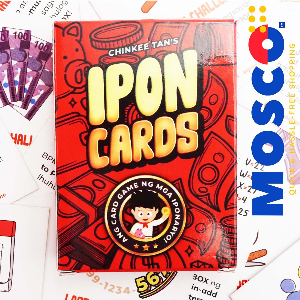 OFFICIAL Ipon Cards by Chinkee Tan | 60k Iponaryo Challnge Companion | Savings Box | Shopee ...