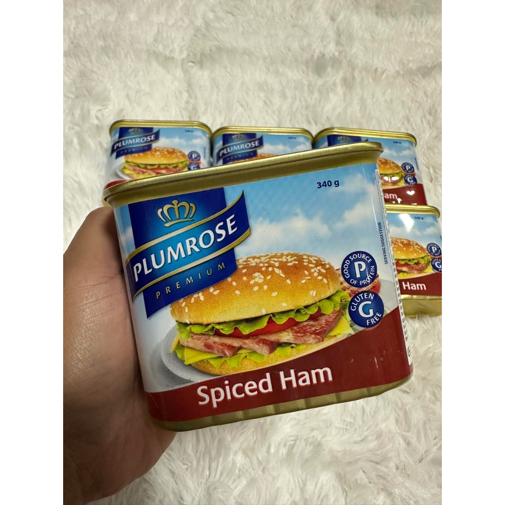 Authentic Plumrose Premium spiced ham 340g | Shopee Philippines