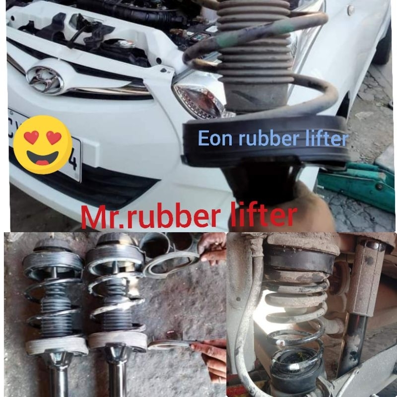 rubber lifter for hyundai EON 2PCS in one order heavy duty | Shopee ...