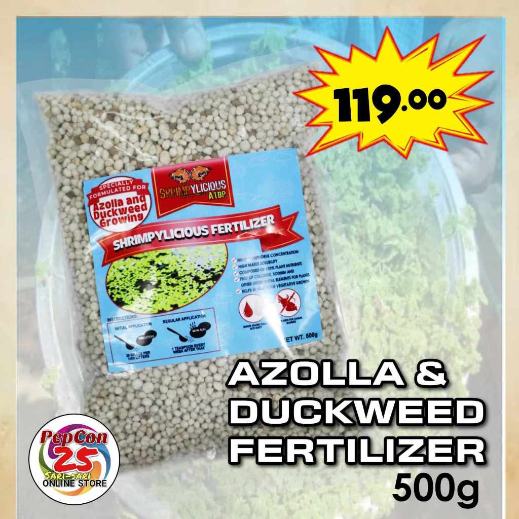 PepCon25 Azolla and Duckweed Organic Grower 500g/pack I Abono I ...