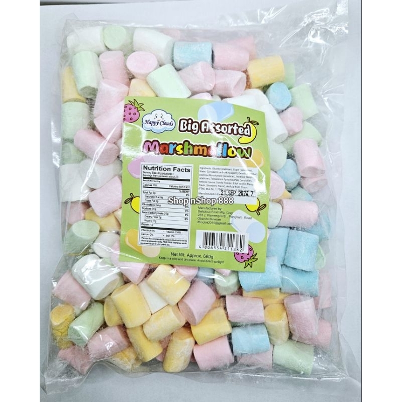 Round Big Assorted Mallows !!! 680g/Pack | Shopee Philippines