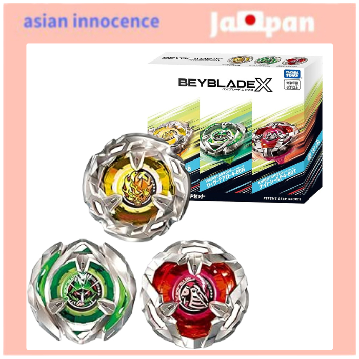 TAKARA TOMY BEYBLADE X Beyblade X BX-08 3on3 Deck Set【Direct from Japan ...