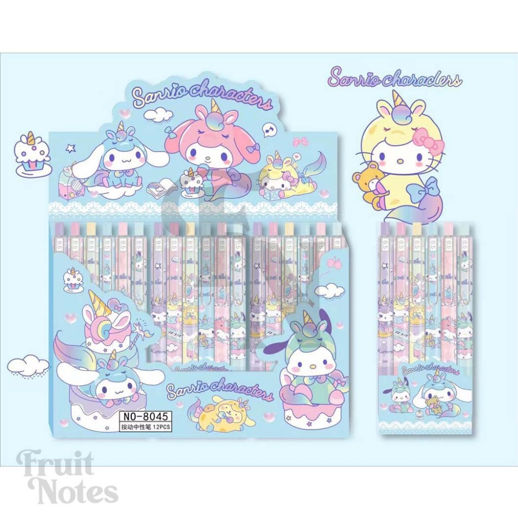 BP115 0.5mm Premium Sanrio Push Pen (Sold as set) | Shopee Philippines