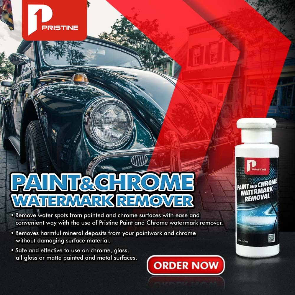 Pristine Paint & Chrome Watermark Remover- Pangtanggal ng watermarks at ...