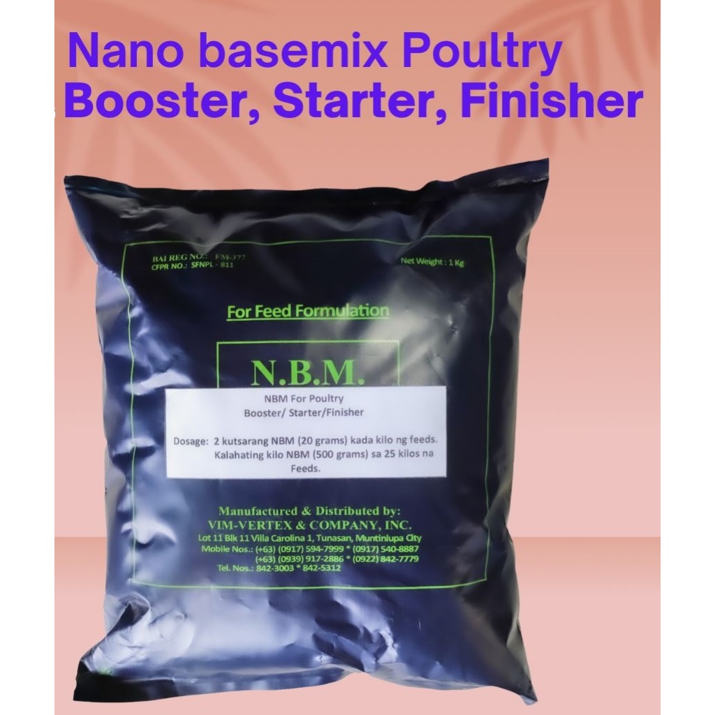 Nano Basemix Feed Formulation Poultry Booster, Starter, Finisher ...