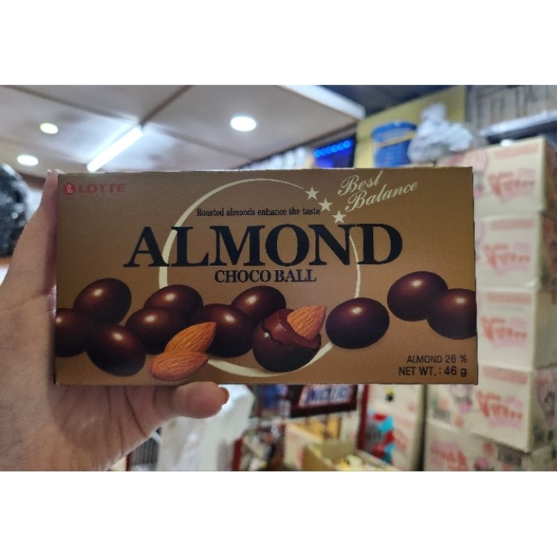 lotte Choco Almond 46g | Shopee Philippines
