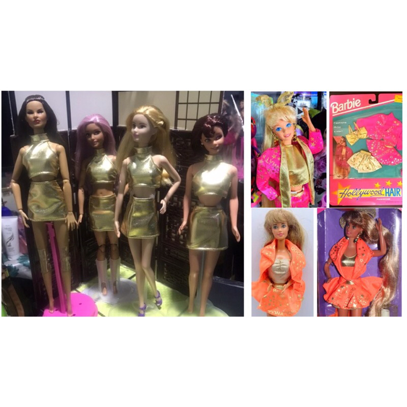 1992 Mimic Substitute Doll Outfit For Hollywood Fashion Or Hollywood Barbie Doll Teresa Shopee