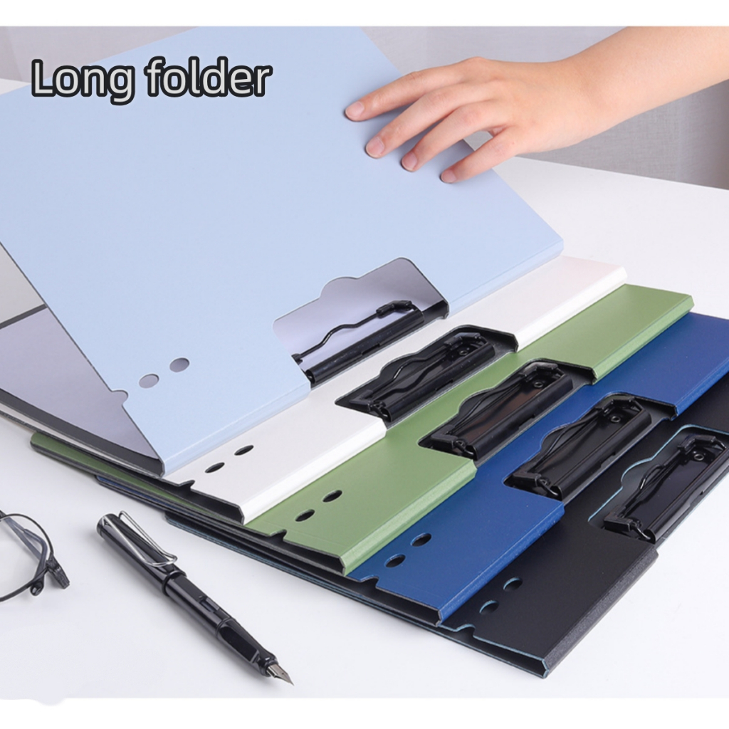 File Folder Long Clipboard Legal with Cover Double Clips for Office ...