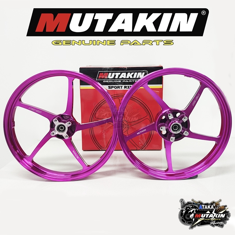 MUTAKIN 525 CNC Mags Sniper 150 Sniper 155 Front Disc 4 Holes Rear Disc ...