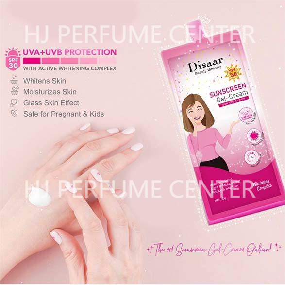 DISAAR BRILLIANT SKIN SUNBLOCK Sunscreen Gel Cream 50g Spf30 UV Protect ...