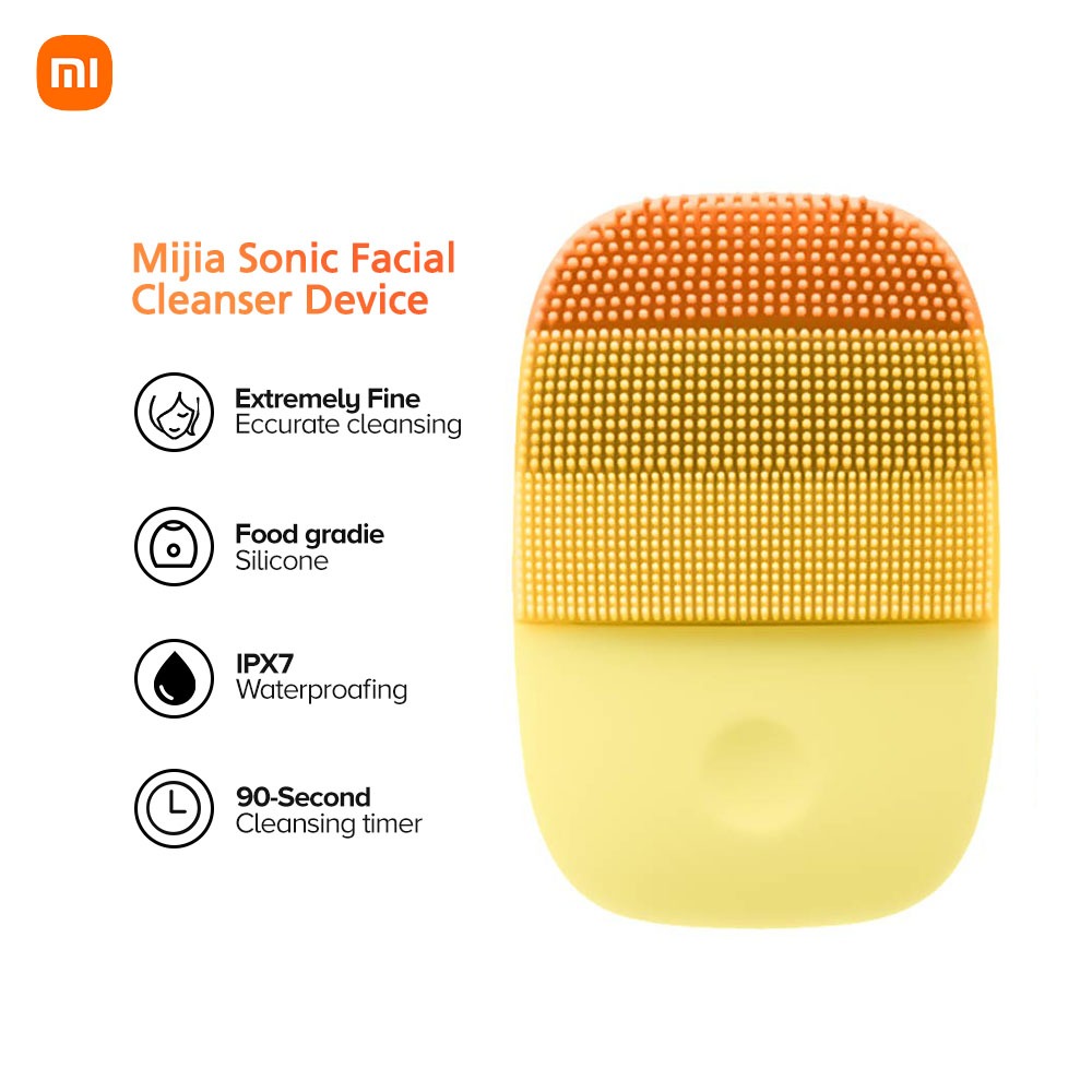 Mijia MS-2000 Sonic Facial Cleanser Device Skin Care IPX7Waterproof ...