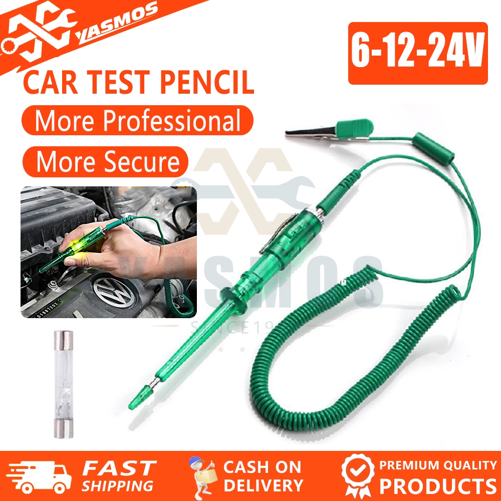 DC Auto Car Circuit Tester 6V 12V 24V Probe Light System Test Probe ...
