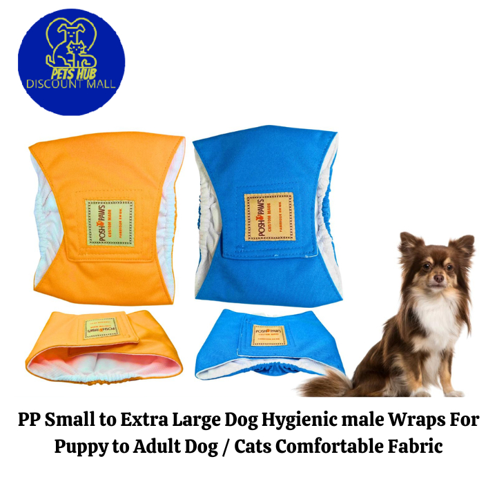 PP Small to Extra Large Dog Hygienic male Wraps For Puppy to Adult Dog ...