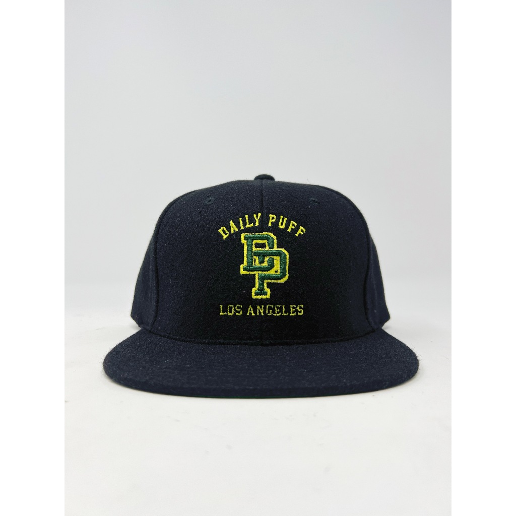 DAILYPUFF DP BLACK DOME PREMIUM SNAPBACK WOOL | Shopee Philippines