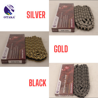 OTAKA MOTORCYCLE CHAIN UNIVERSAL 428/428H 110L 120L 130L132L SUPER ...