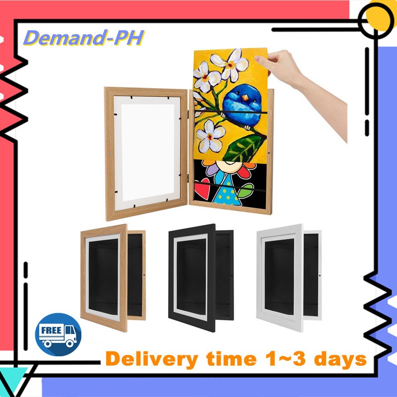 6R / A4 Picture Frame For Kids Picture Organizer Storage Flip-top Kids ...