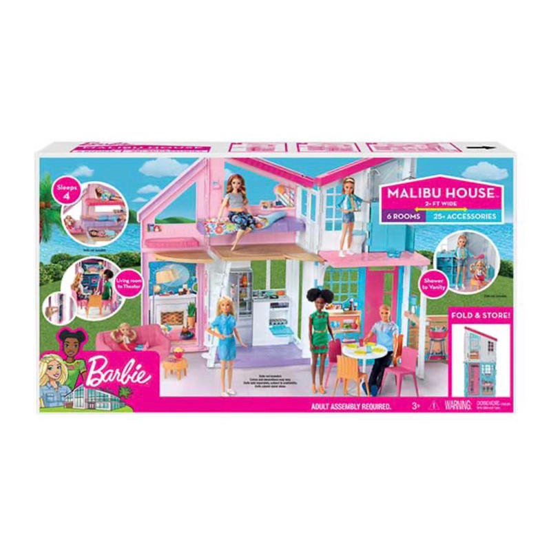 barbie malibu house playset | Shopee Philippines