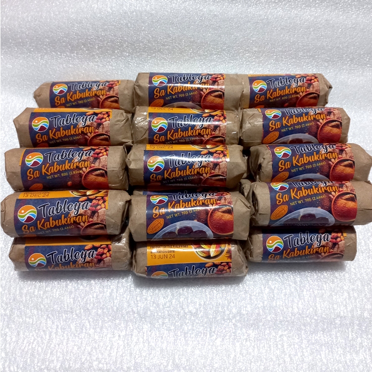 100% Pure Tableya, Tablea, Tabliya - 60gms (6pcs) | Shopee Philippines