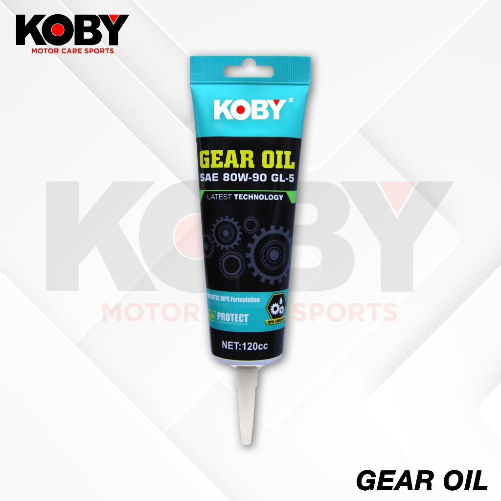 KOBY MOTOR CARE GEAR OIL SAE-80W-90 GL5 120CC | Shopee Philippines