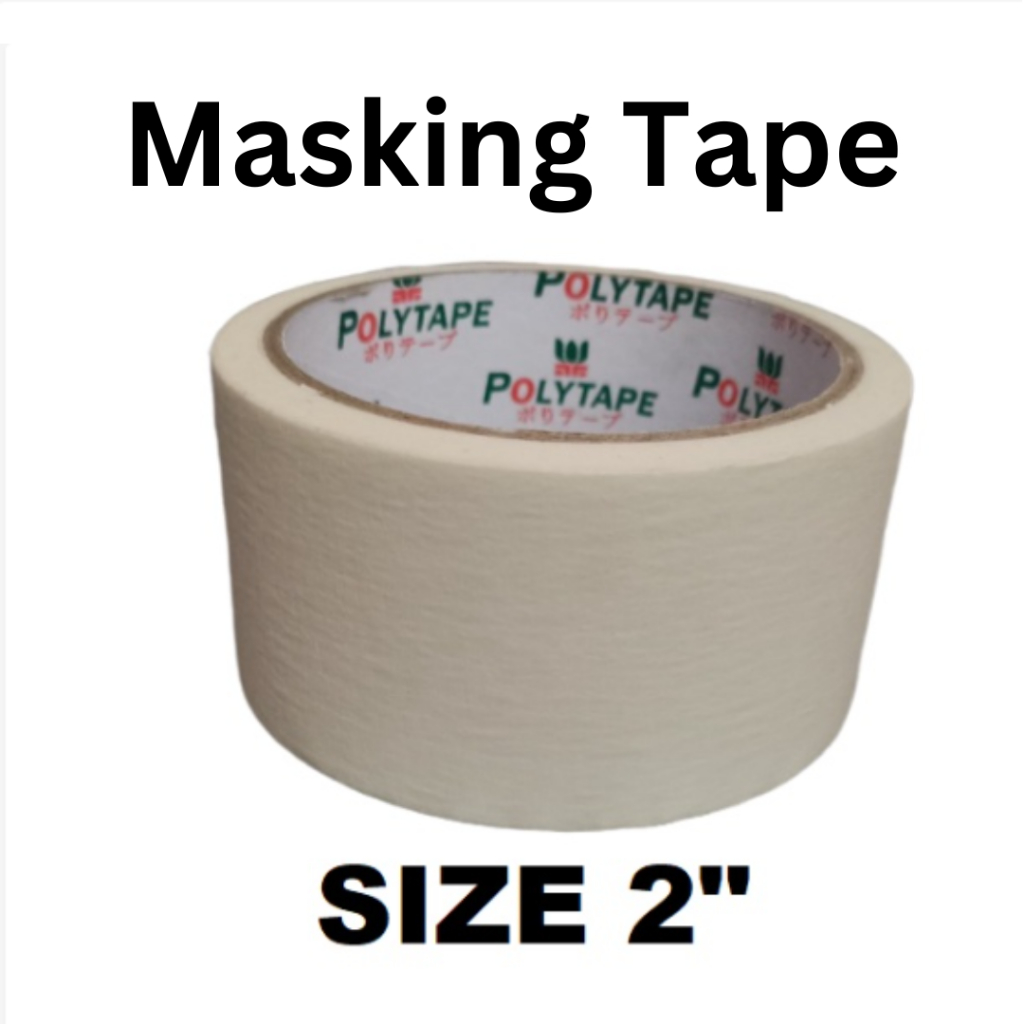 Masking tape polytape 15 meters | Shopee Philippines