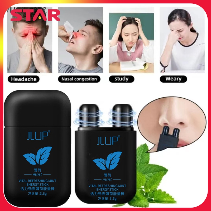 Cleaning Nasal Box Nose Inhaler Double Hole Energy Bar Refreshing Nasal ...