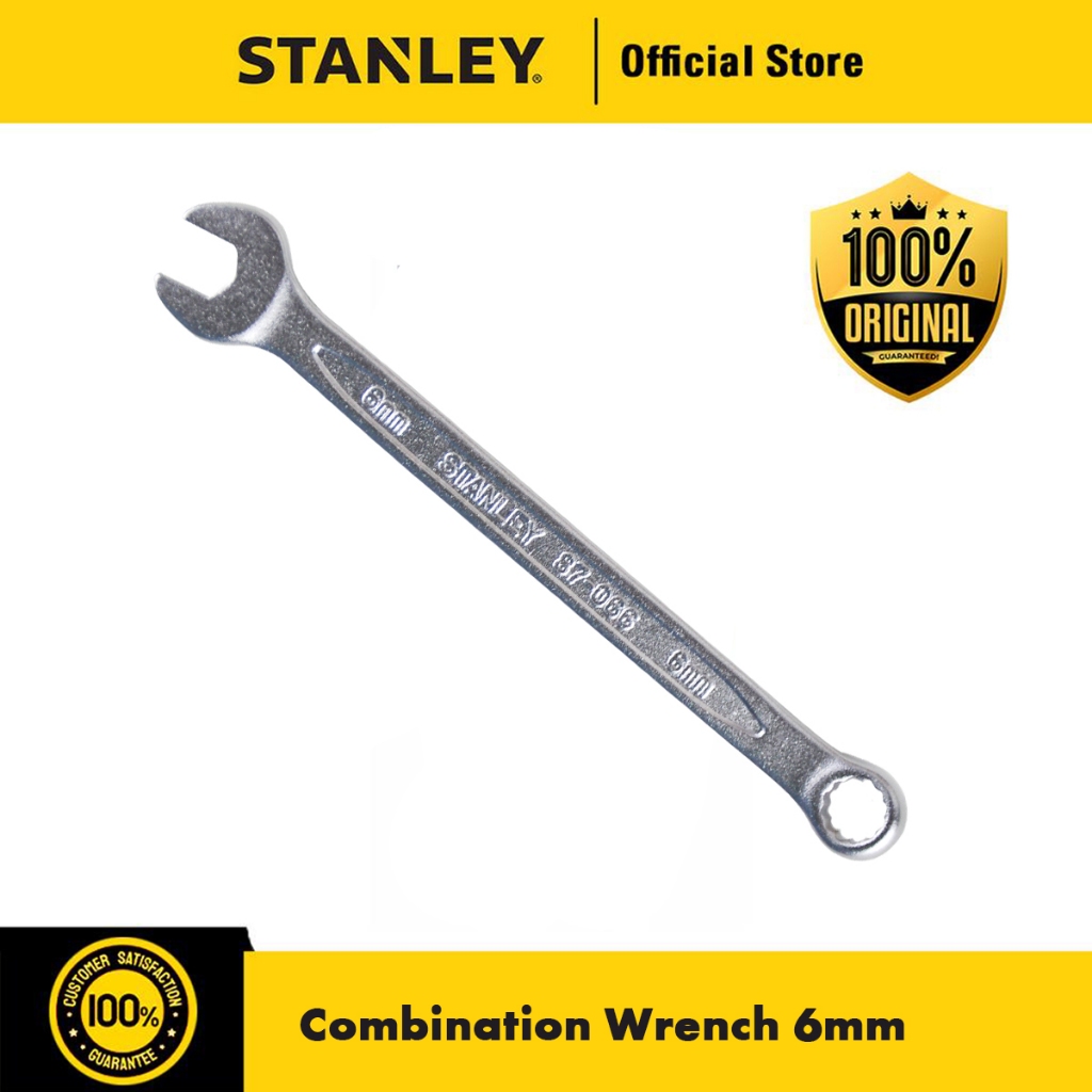 Stanley 87-066 Combination Wrench 6mm INV-NFM | Shopee Philippines
