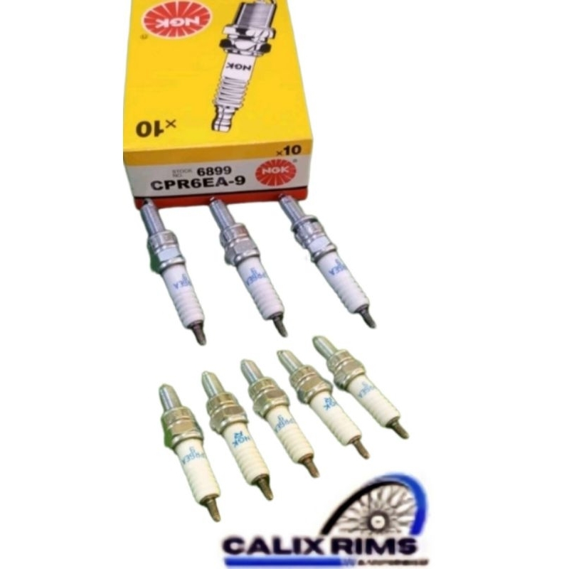 NGK Sparkplug CPR6EA-9 barako/wave125/Raider150 (10pcs per box ...
