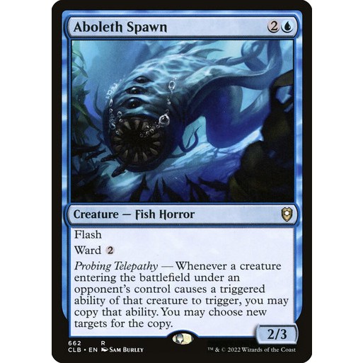 Aboleth Spawn - Commander Legends: Battle for Baldur's Gate (CLB ...