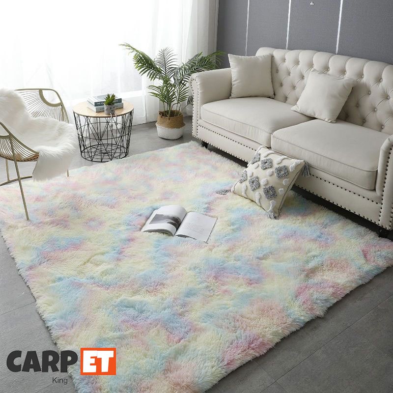 【Carpet King】80x120CM Plush ultra soft bedroom carpet, room living room ...
