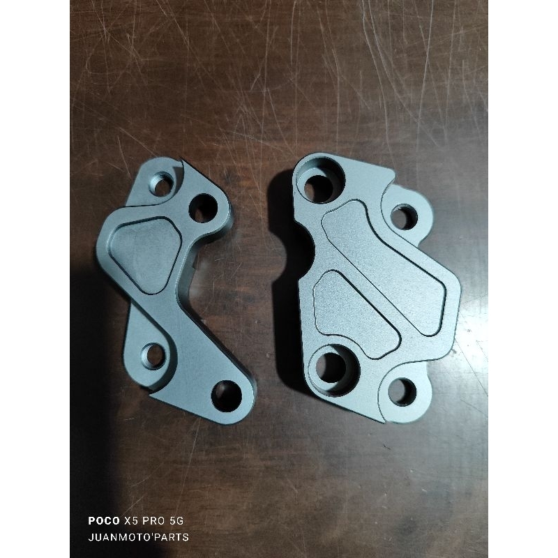 CNC 2pot Bracket for 260/265mm Rotor [Nmax/Aerox Stock/Rcb E Series/S Series] | Shopee Philippines