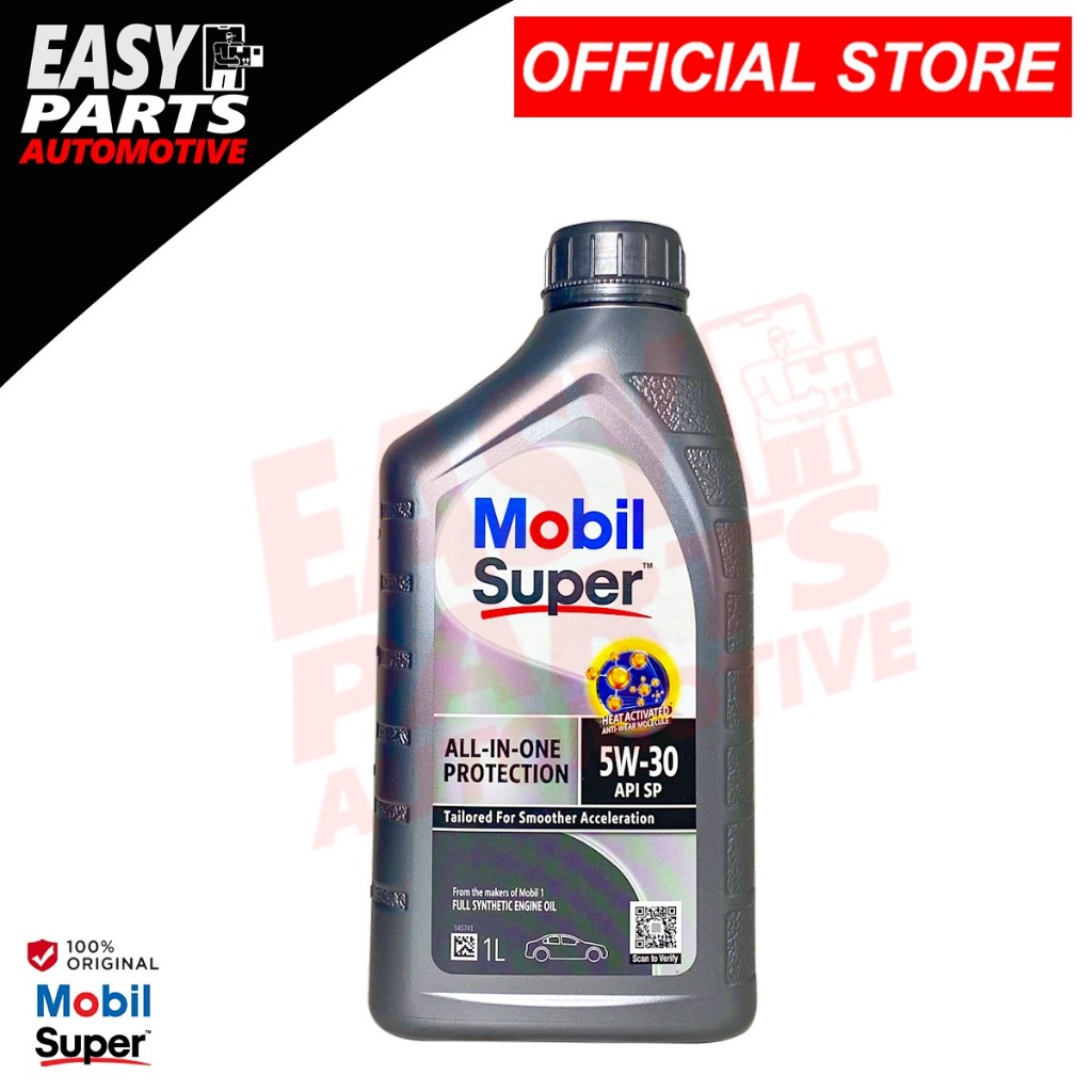 Mobil Super All In One 5W-30 Fully Synthetic 1L | Shopee Philippines