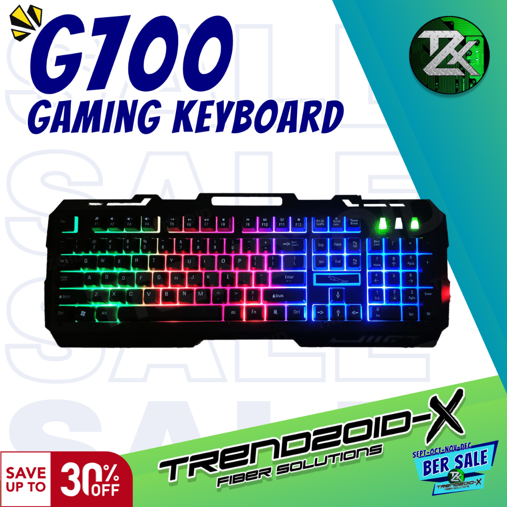 BRAND-NEW G700 GAMING KEYBOARD | TRENDZOID-X FIBER SOLUTIONS | Shopee ...