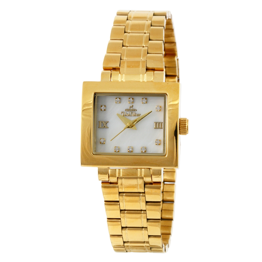 UniSilver TIME Men's Gold Analog Stainless steel watch KW4319-1211 ...