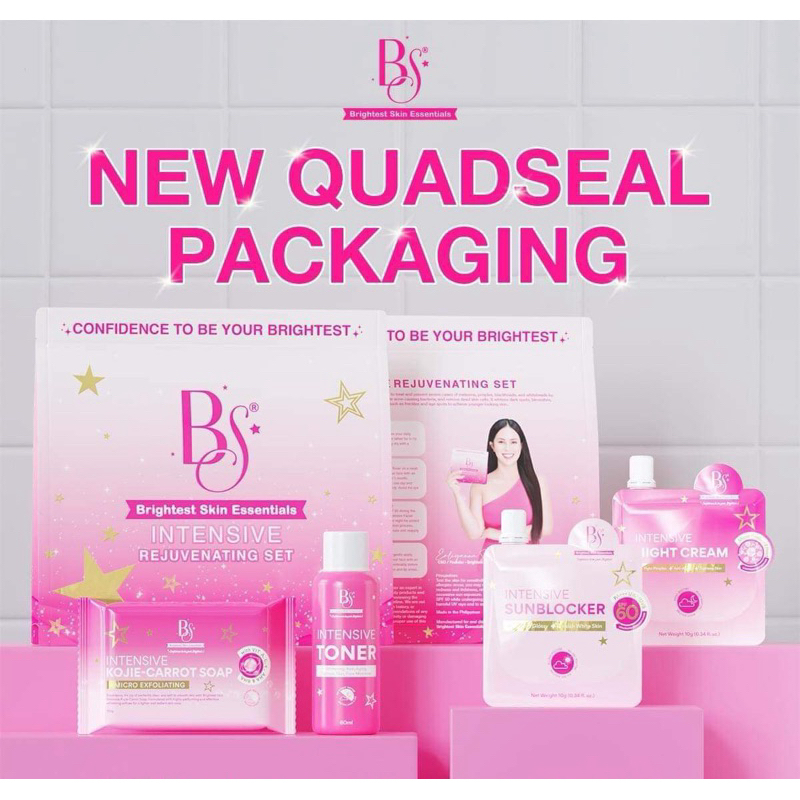 BS Brightest Skin Essentials (Intensive Rejuvenating Set) | Shopee ...