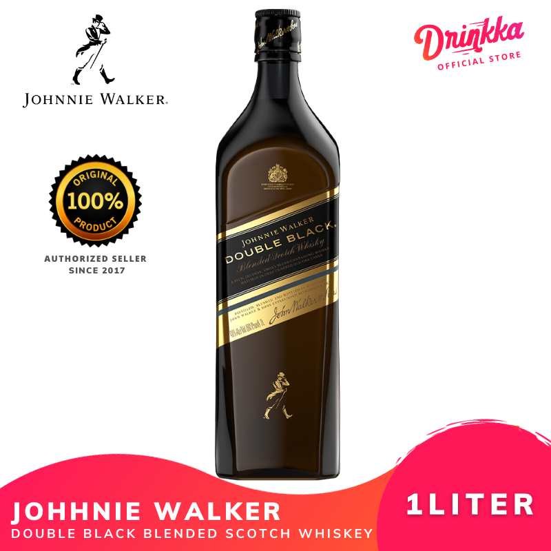 Johnnie Walker Double Black 1L Blended Scotch Whisky | Shopee Philippines