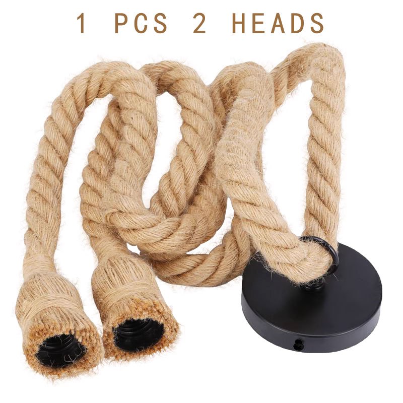 【COD】E27 Lighting Rope Led Chandelier Ceiling Light Drop Light Counter ...