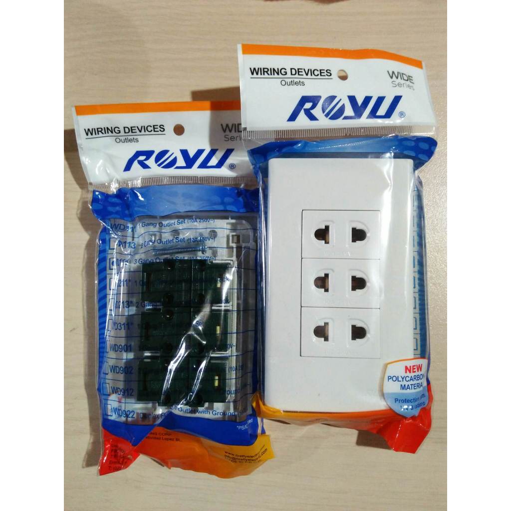 ROYU SWITCH/OUTLET (Classic/Wide/Super Wide Series) | Shopee Philippines ROYU SWITCH/OUTLET (Classic/Wide/Super Wide Series) | Shopee Philippines