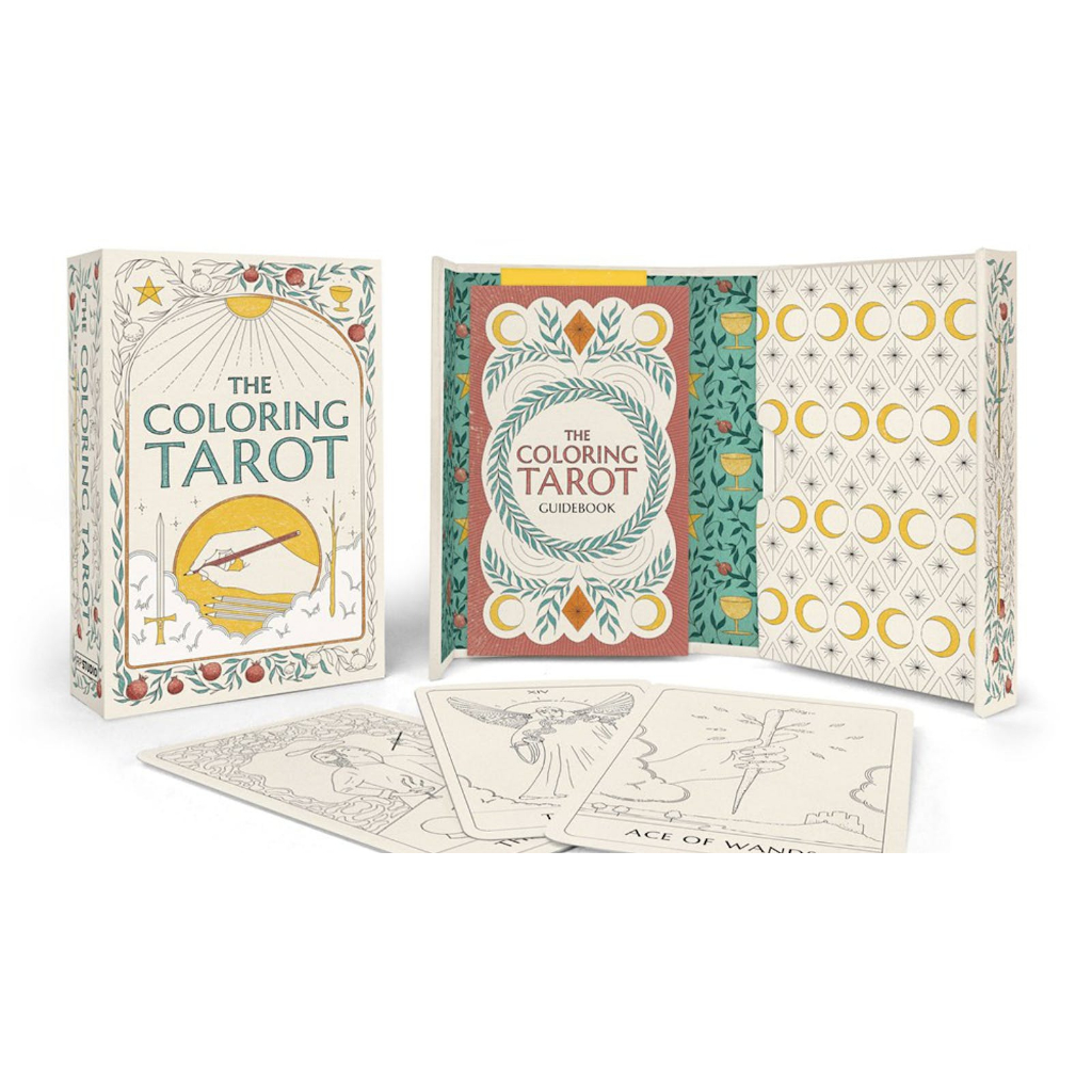 [ON HAND] The Coloring Tarot (Authentic Tarot and Oracle Cards ...