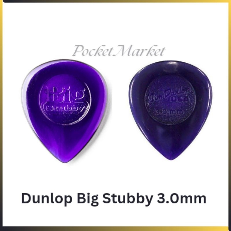 Dunlop Big Stubby 3.0mm Pick 1pc | Shopee Philippines