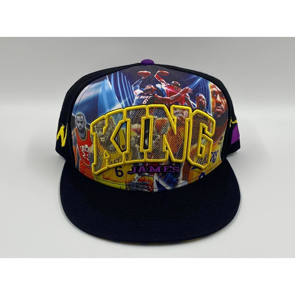 THE KING LEBRON JAMES LAKERS SNAPBACK RARE LIMITED | Shopee Philippines